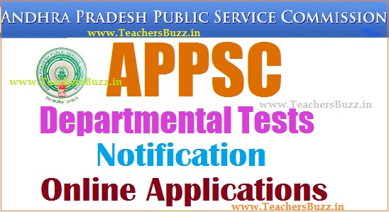 APPSC Departmental Tests May 2024 Notification, Exam dates, Online ...